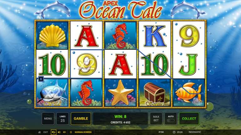 Ocean Tale by Novomatic / Greentube 🎰 Pokie Review & Free Demo Play now NZ
